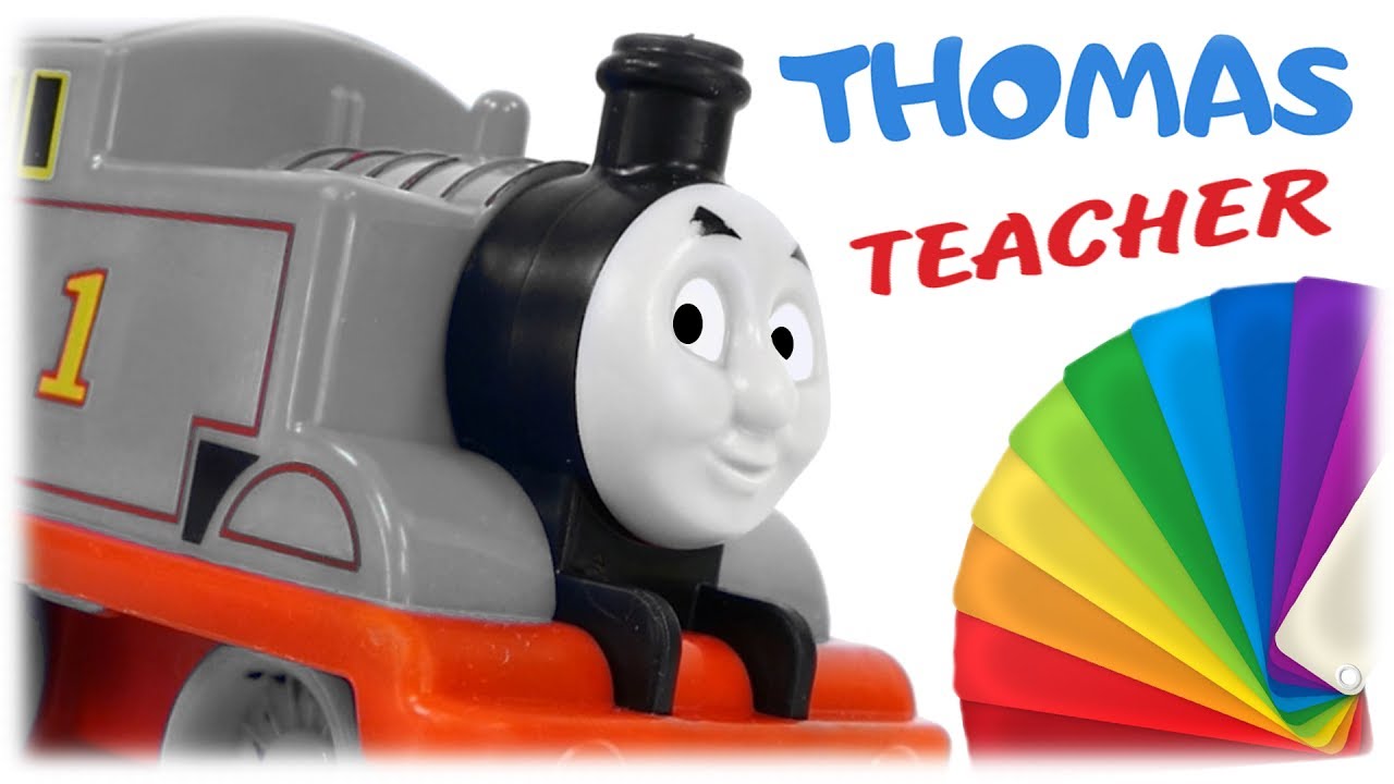 Thomas Teacher Learn Colors for Kids - YouTube