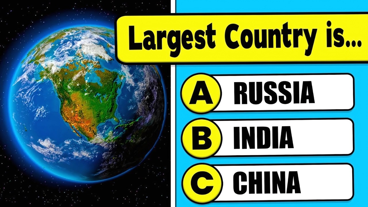 How Good Is Your Geography 🌍 Test Your Knowledge with 15 Fun Geography ...