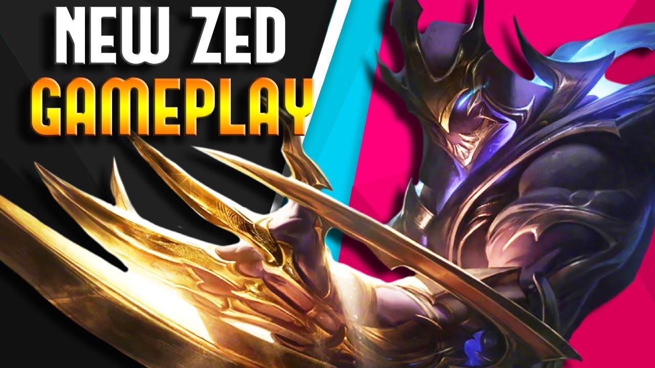 League of Legend Zed Gameplay Montage #1 - YouTube