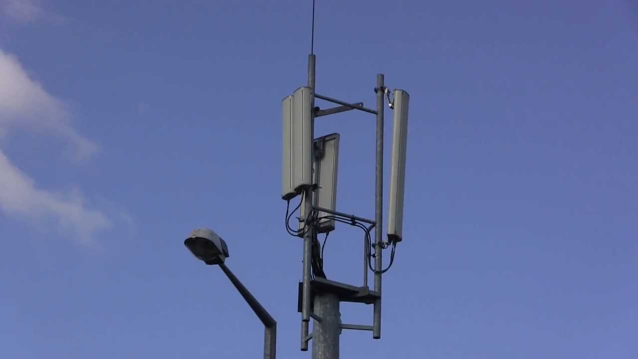 Mobile phone network mast - UK - YouTube