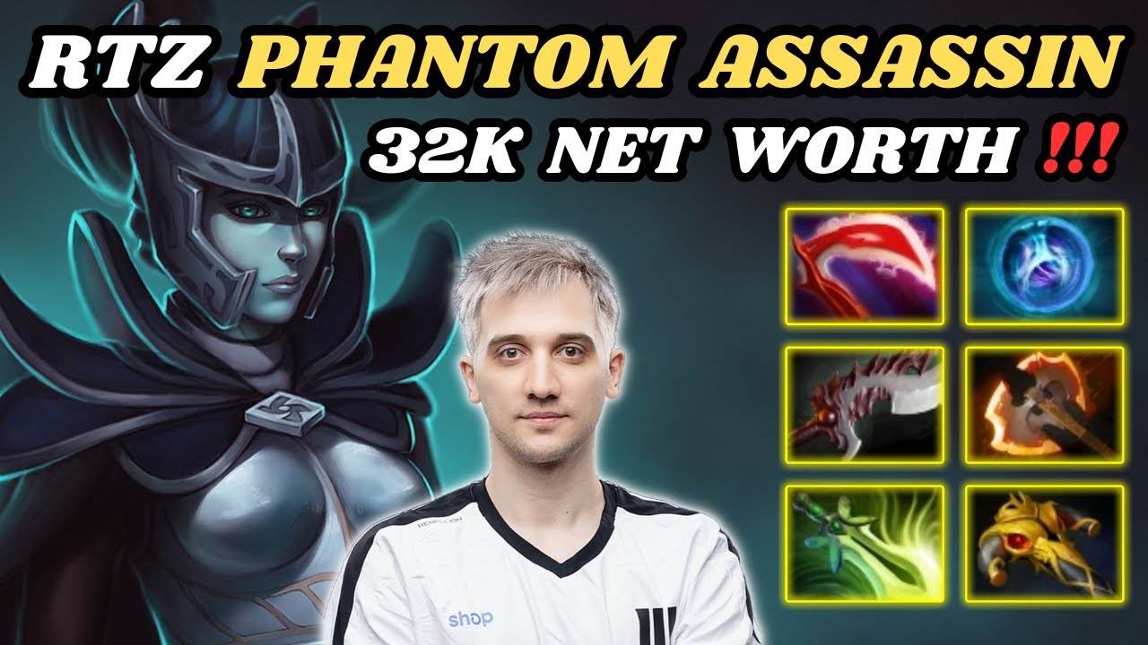 🔥 RTZ Phantom Assassin Hard Carry Highlights 7.34e 🔥 58K DMG DEALT ...