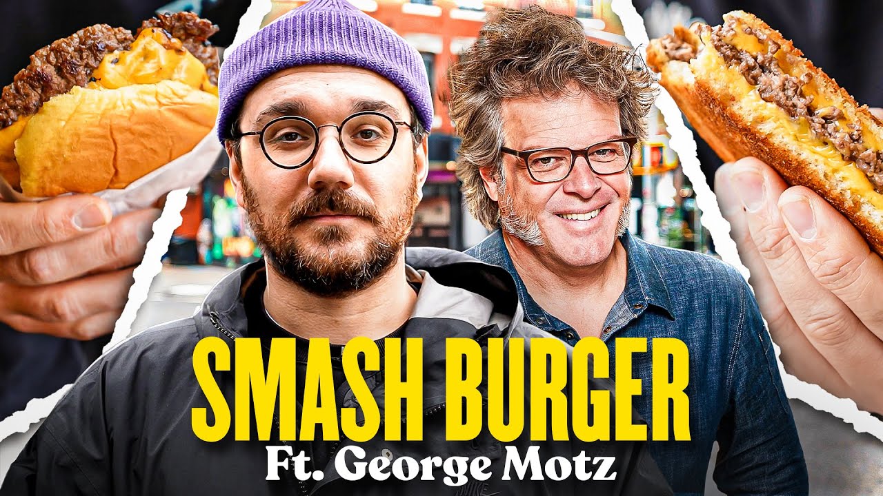 Je fais un smash à New York avec le boss du burger ! 🍔 🇺🇸 (Hamburger ...