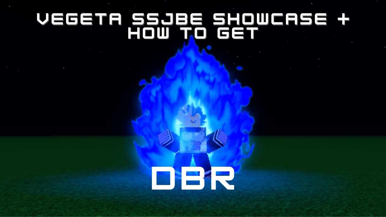 ROBLOX DBR NEW VEGETA SSJBE HOW TO GET + SHOWCASE - YouTube
