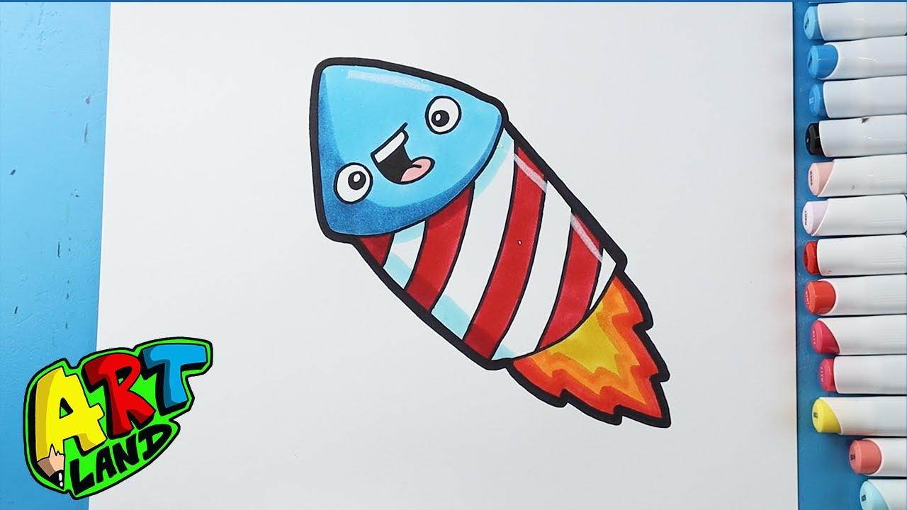 How to Draw a Firework 🎆 - YouTube