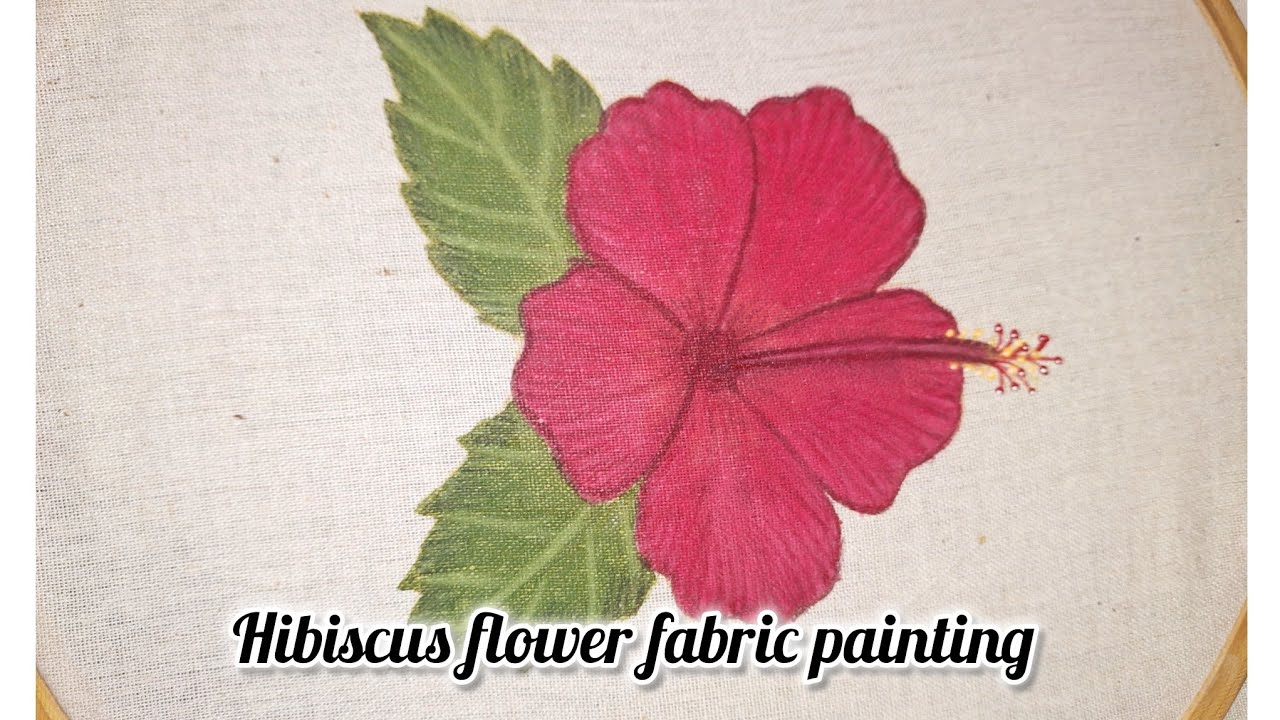 easy fabric painting for beginners - YouTube