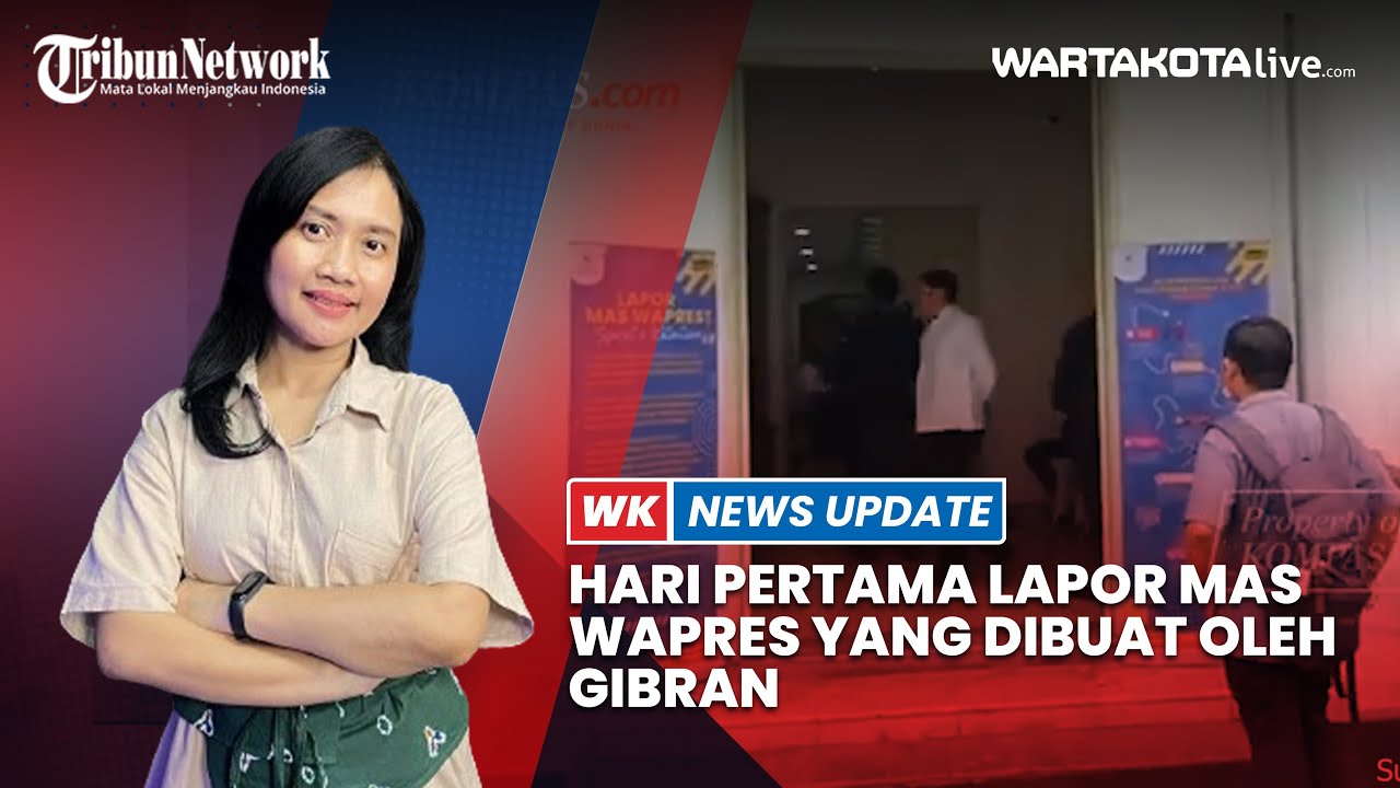 Beginilah Suasana Hari Pertama Lapor Mas Wapres yang Dibuat Oleh Gibran - YouTube