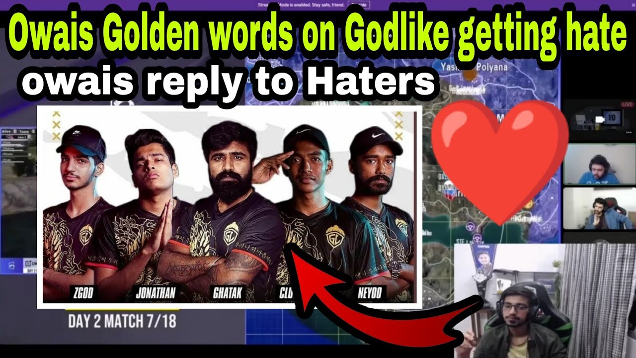 owais golden words on godlike performance in pmgc | owais about reason ...