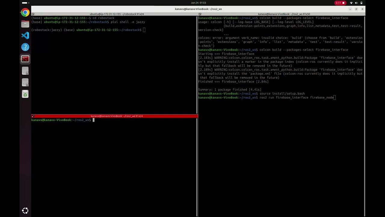 Implementasi Komunikasi Data ROS 2 ke RTDB Firebase Melalui Server AWS Menggunakan TCP Streaming ...