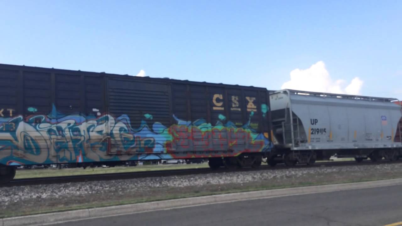 Arlington, Texas - UP 5011 - 05/31/2014 - YouTube