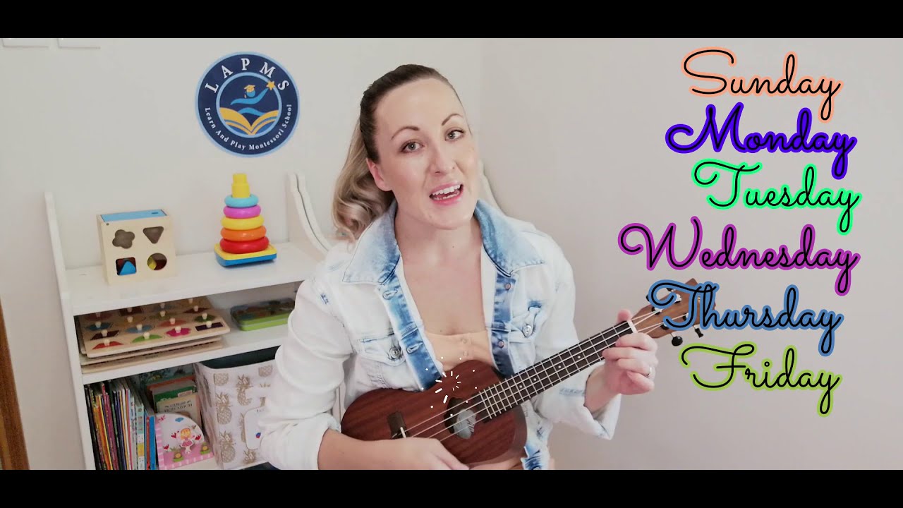 Learn the Days of the Week for Kids (Preschool and Kindergarten) - Days ...
