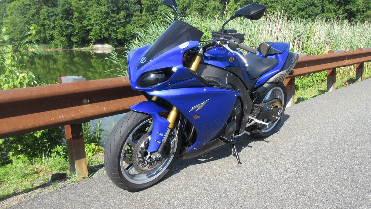 R1 CROSS PLANE YAMAHA 2009 RIDE TO HIBERNIA AND CAMERA MOUNT TESTS ...