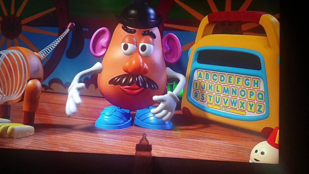1 thing you didnt notice in toy story, Mr Potato Head KISS MY ASS ...