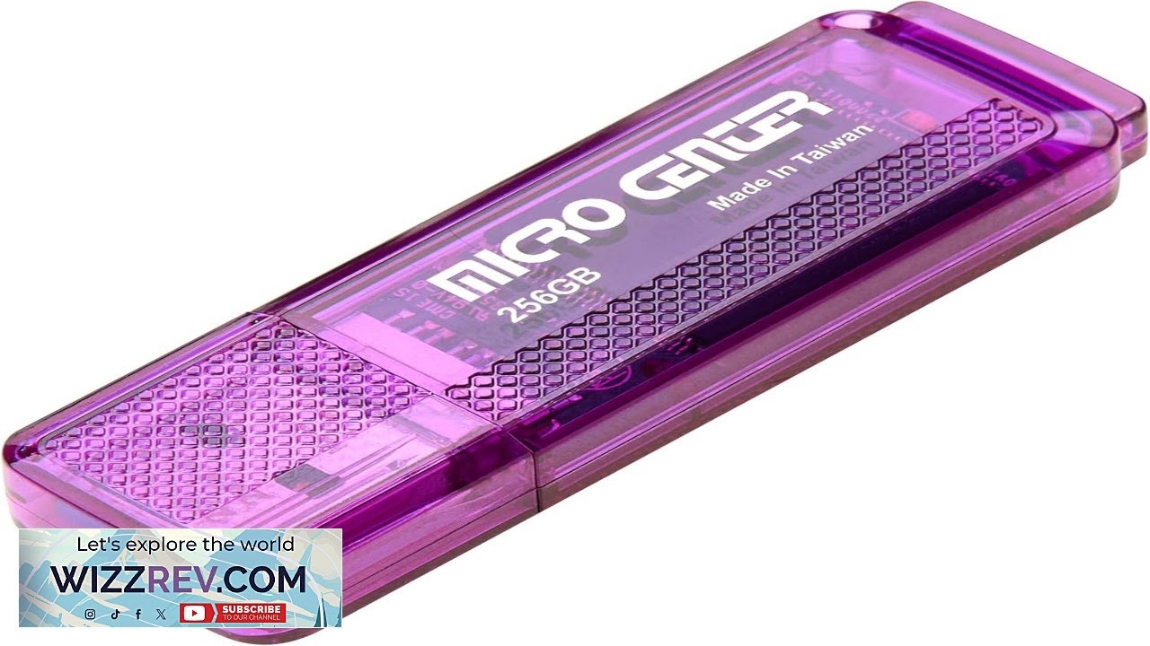 INLAND Micro Center SuperSpeed 256GB USB 3.0/USB3.1 Gen1 Flash Drive ...