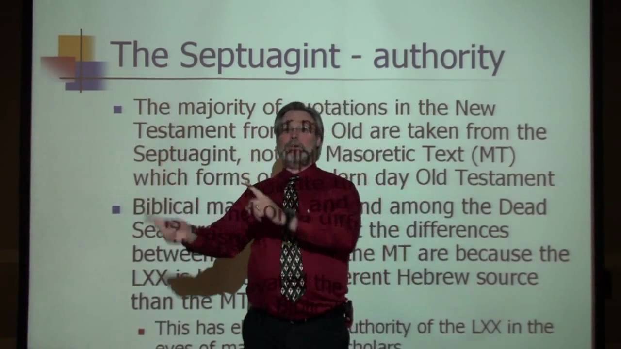 Introduction to the Apocrypha and the Septuagint - Part One - YouTube