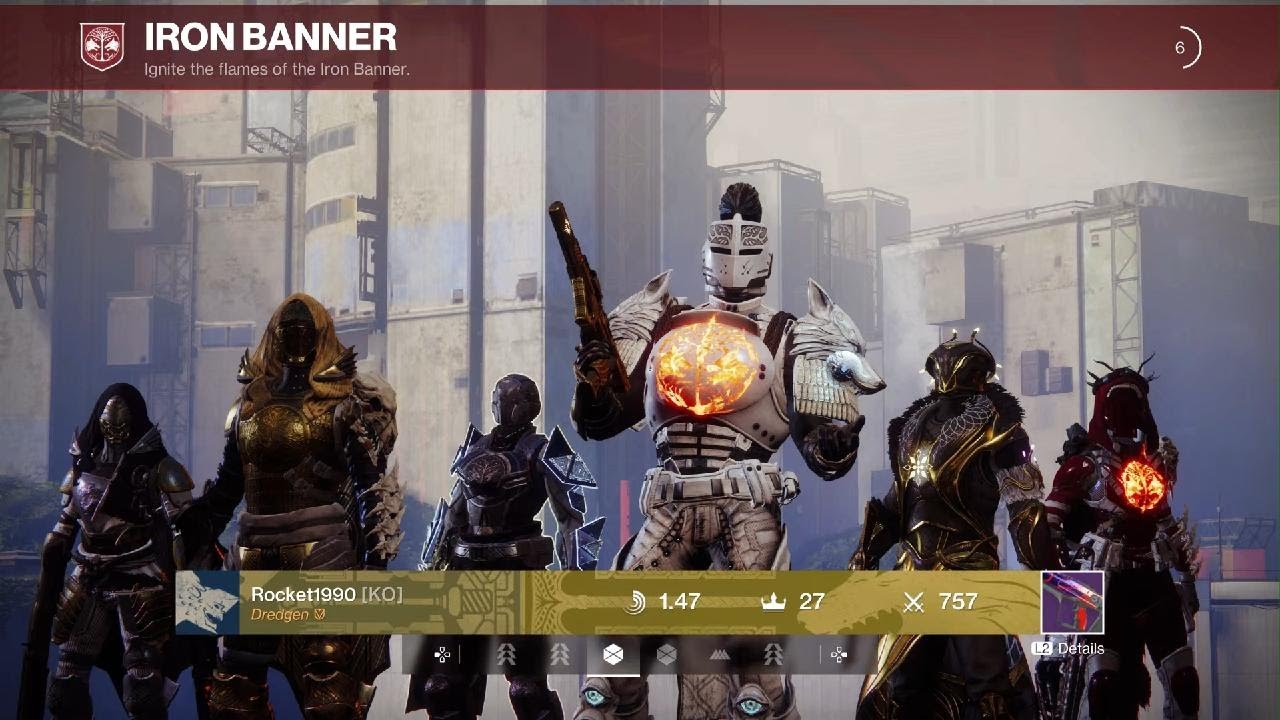 Destiny 2 iron banner - YouTube