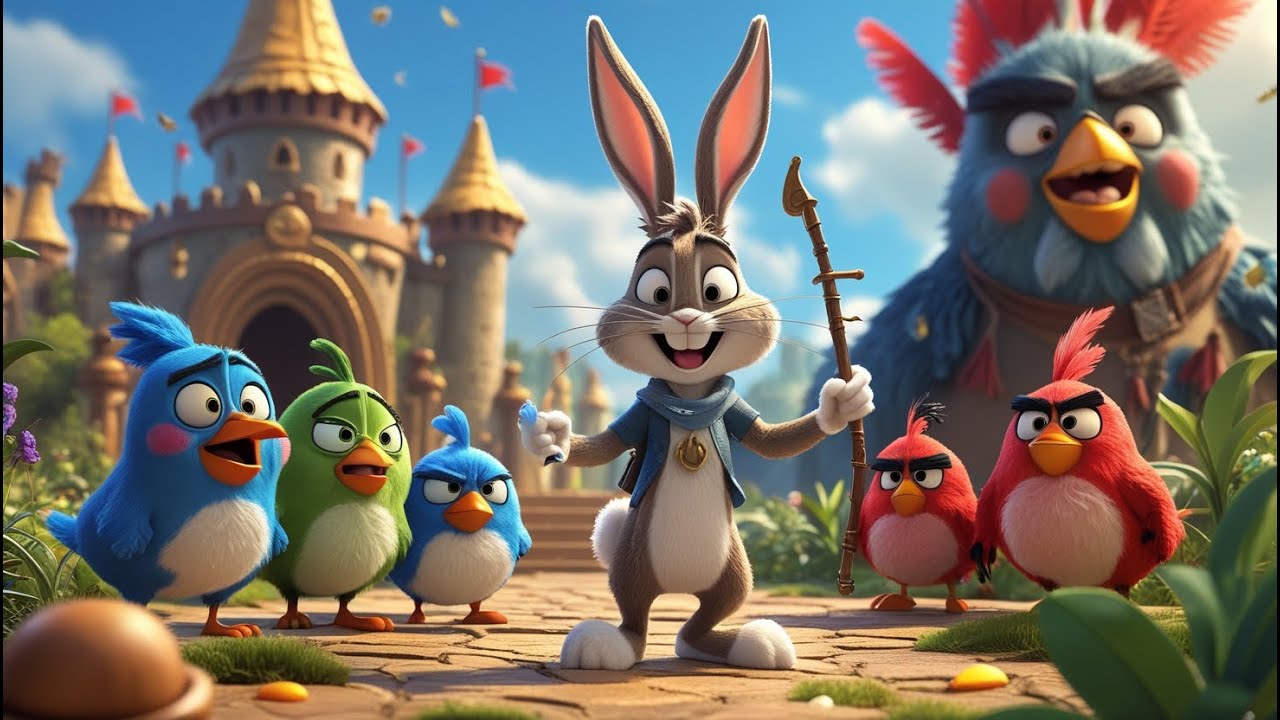 Bugs Bunny and the Angry Birds - YouTube