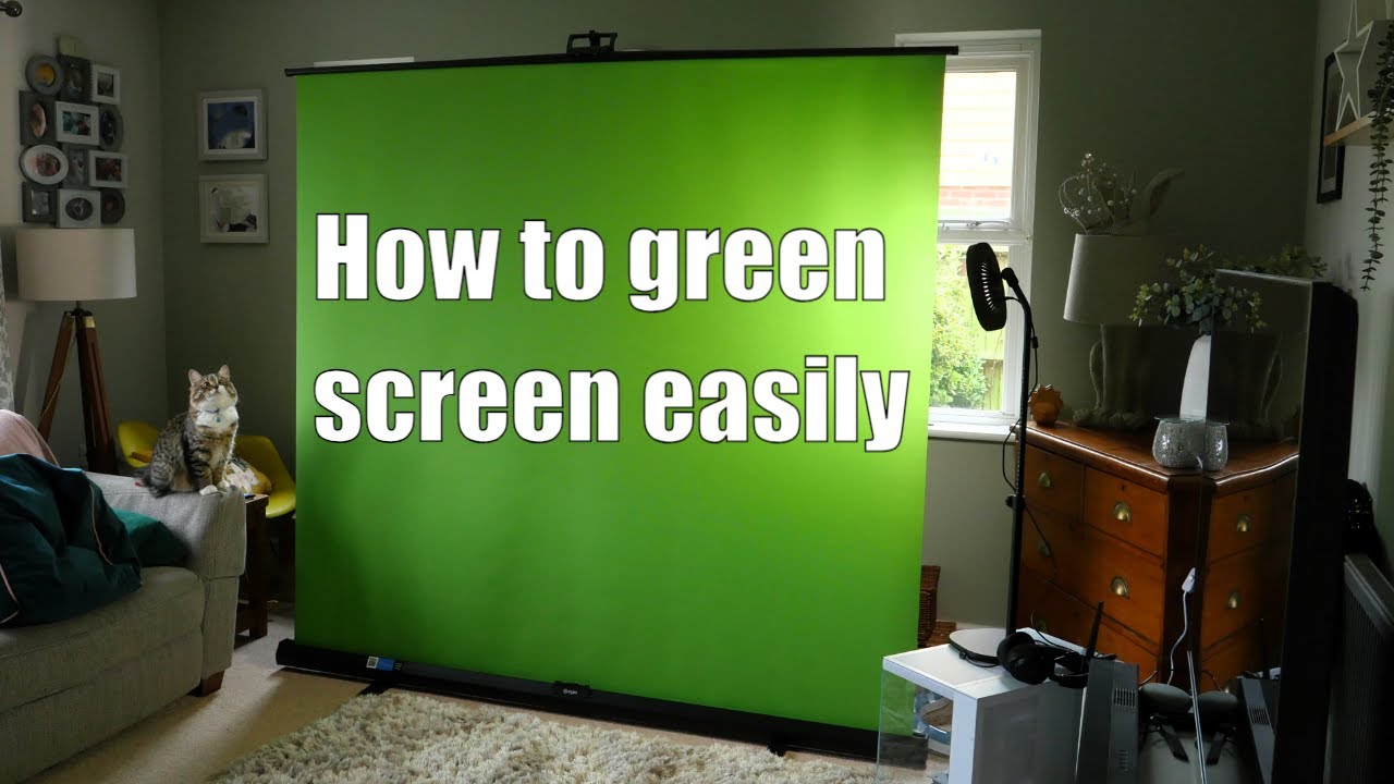 How to Chroma Key a green screen easily in Davinci Resolve - YouTube