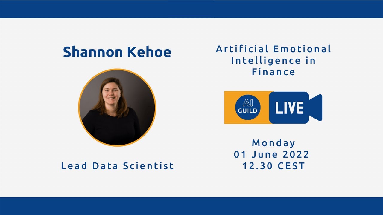 Artificial Emotional Intelligence in Finance: Shannon Kehoe - YouTube