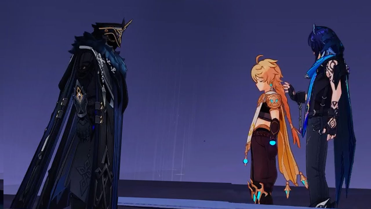 Aether unexpectedly meets Capitano and Ororon at the Night Kingdom ...