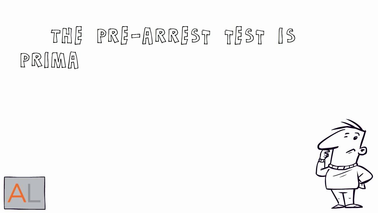 DWI Pre-Arrest Test in North Carolina - YouTube