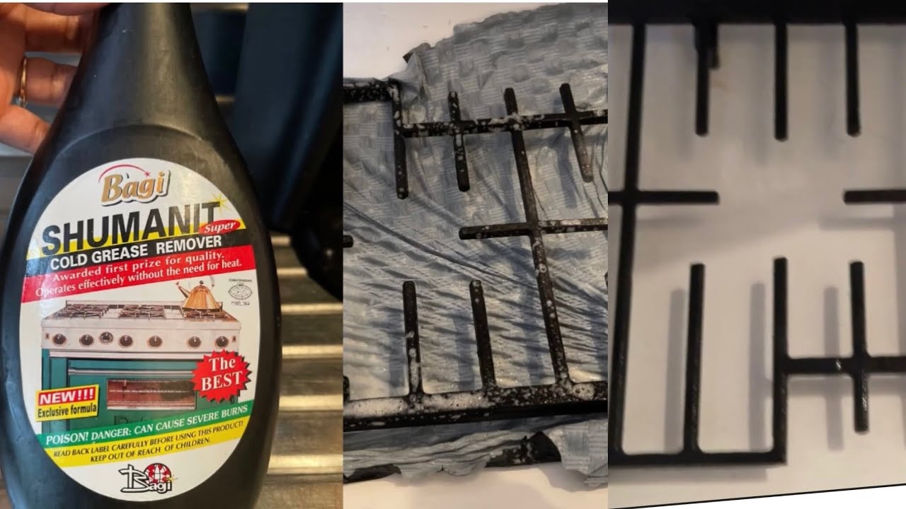 Estoy encantada limpiando fuera cochambre con SHUMANIT COLD GREASE a ...