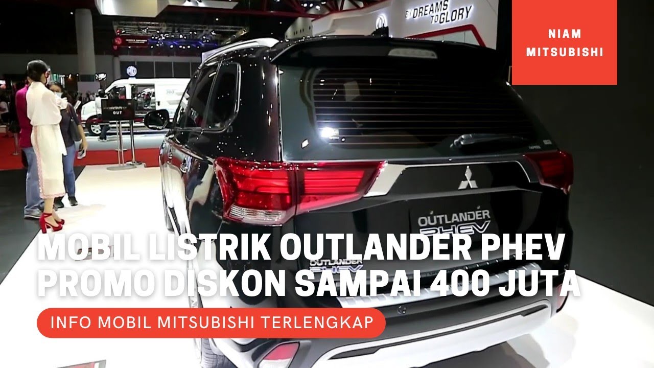 Mobil Listrik Mitsubishi Outlander PHEV Warna Hitam - Promo Diskon ...