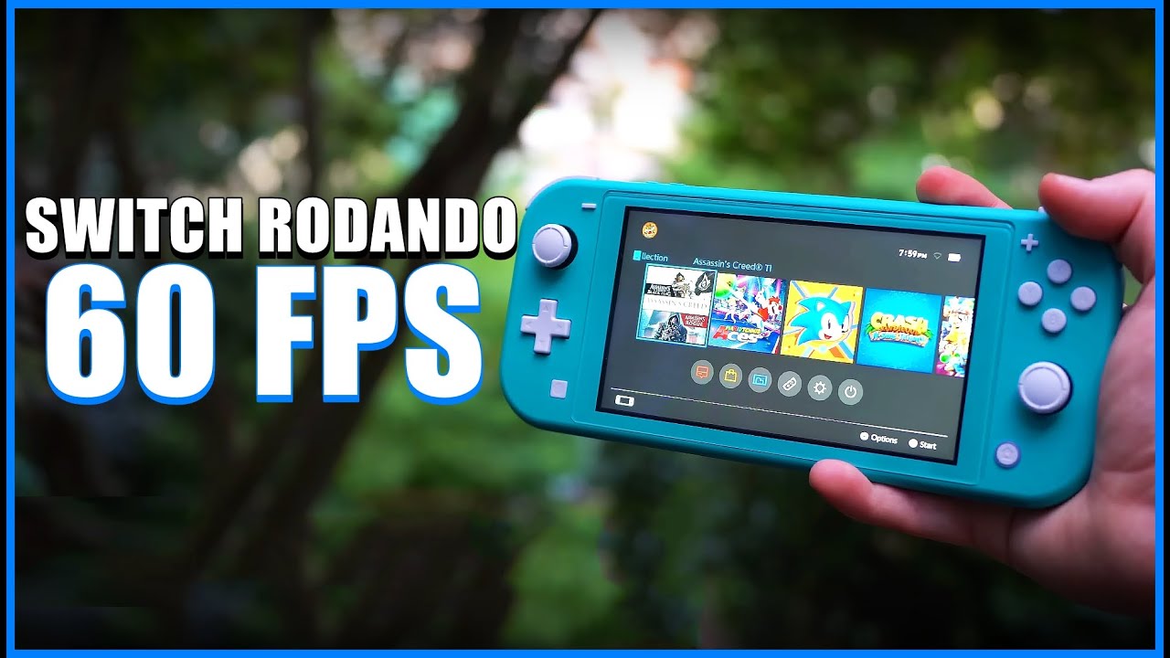 Nintendo Switch RODANDO em 60 FPS - YouTube