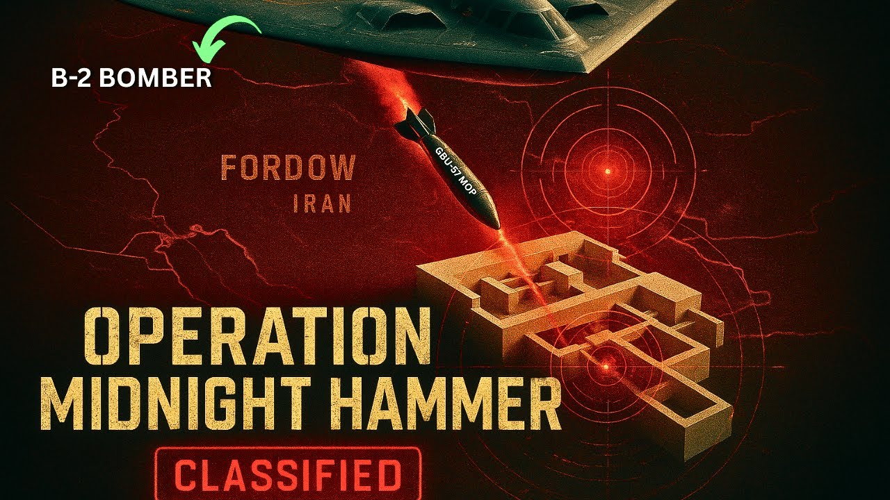 Operation Midnight Hammer: How the B-2 Bomber Struck Iran’s Fordow ...