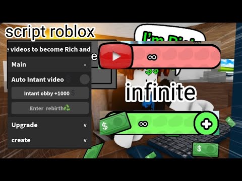 Script roblox hacks 🎥Make videos to become Rich and famous Inf money ...