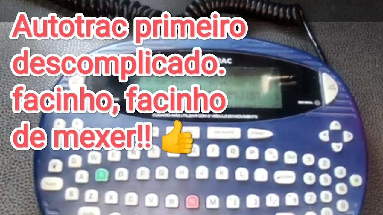 Tutorial de como operar sistema de rastreamento autotrac, video 1 ...