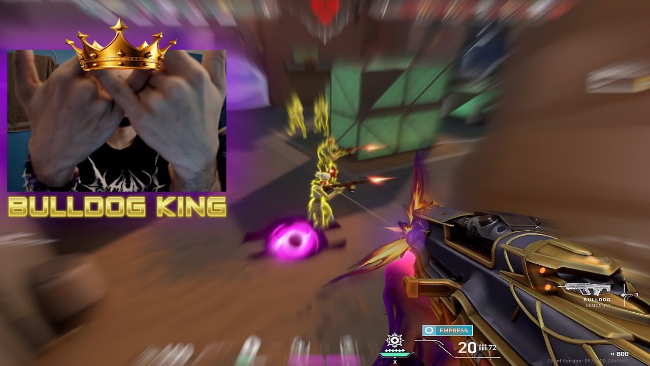 The BULLDOG ONLY KING of VALORANT - YouTube