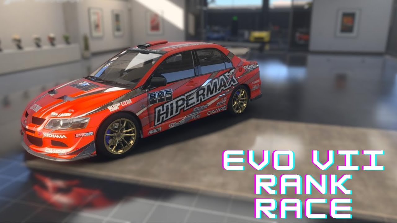 Forza-Evolution XIII Rank Race - YouTube
