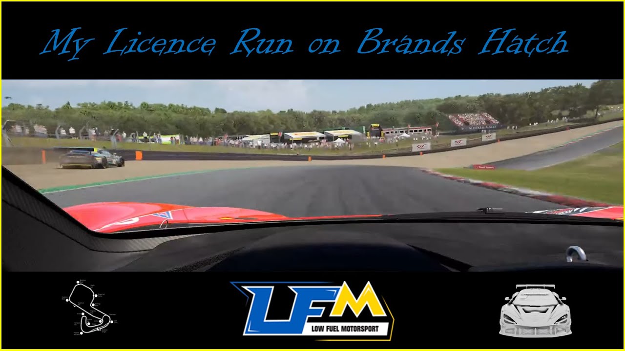 My LFM License Run on Brands Hatch - YouTube