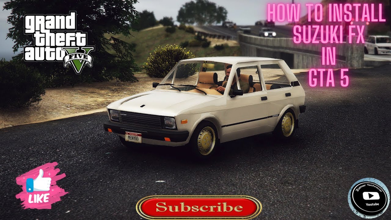 How To Install Suzuki FX In GTA V (Add-On) | GTA 5 | 2022 - YouTube