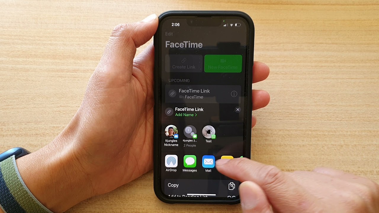 IPhone 13 13 Pro How To Create A FaceTime Video Link And Share It To IPhone 13 13 Pro How To Create A FaceTime Video Link And Share It To