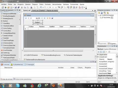 Consultas de SQL en Visual Basic.Net - YouTube