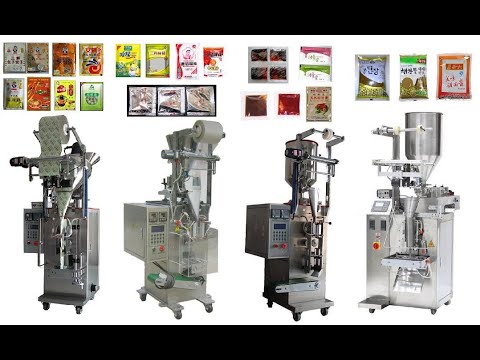 2g sugar sachet packing machine - YouTube