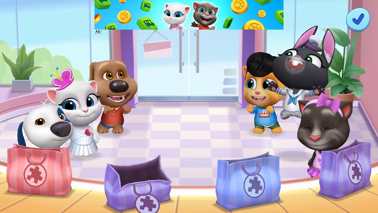 My Talking Tom Friends Part 03 Gameplay Walkthrough by Outfit7 - YouTube