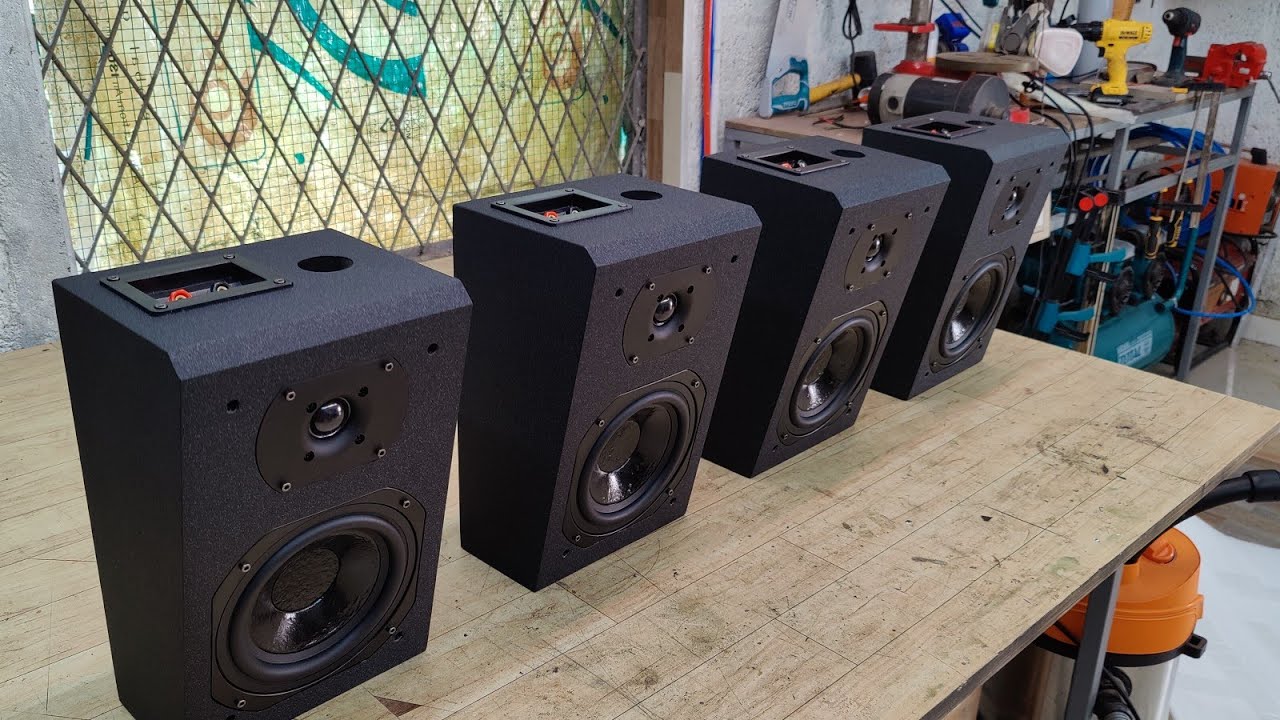 DIY surround box - YouTube