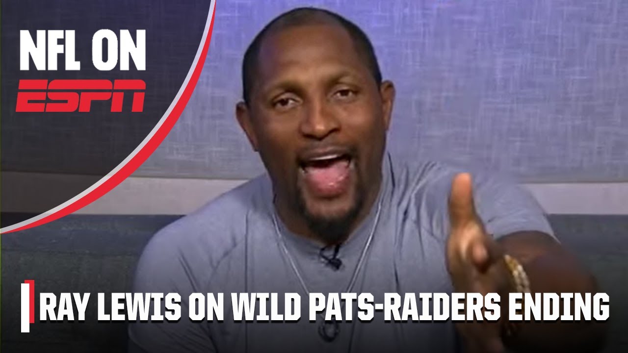 'Make the tackle, Mac Jones!' - Ray Lewis reacts to Raiders' walk-off ...