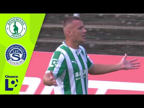 Chance Liga Highlights: Bohemians Praha 1905 – 1.FC Slovácko 2:0 (8. kolo)