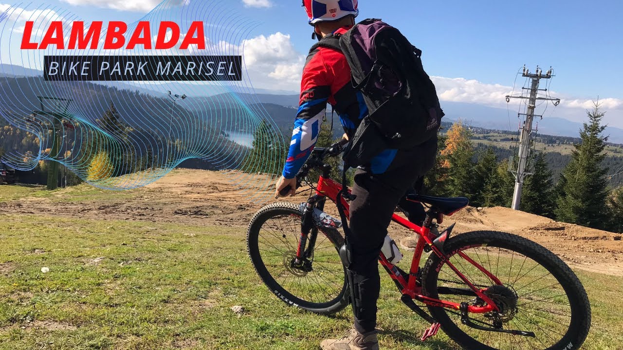 Traseu Rosu LAMBADA Marisel BIKE PARK Cluj Romania , SCOTT 970 scale ...