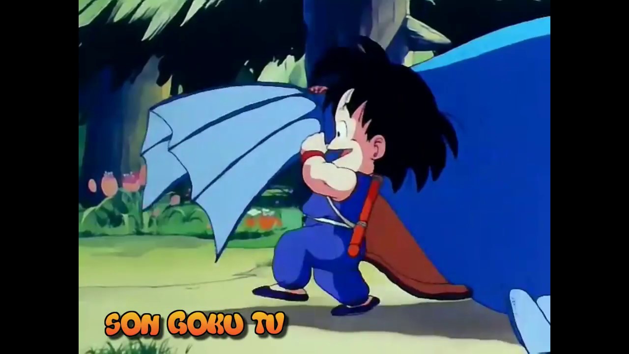 Goku pesca un pez /son goku tv - YouTube