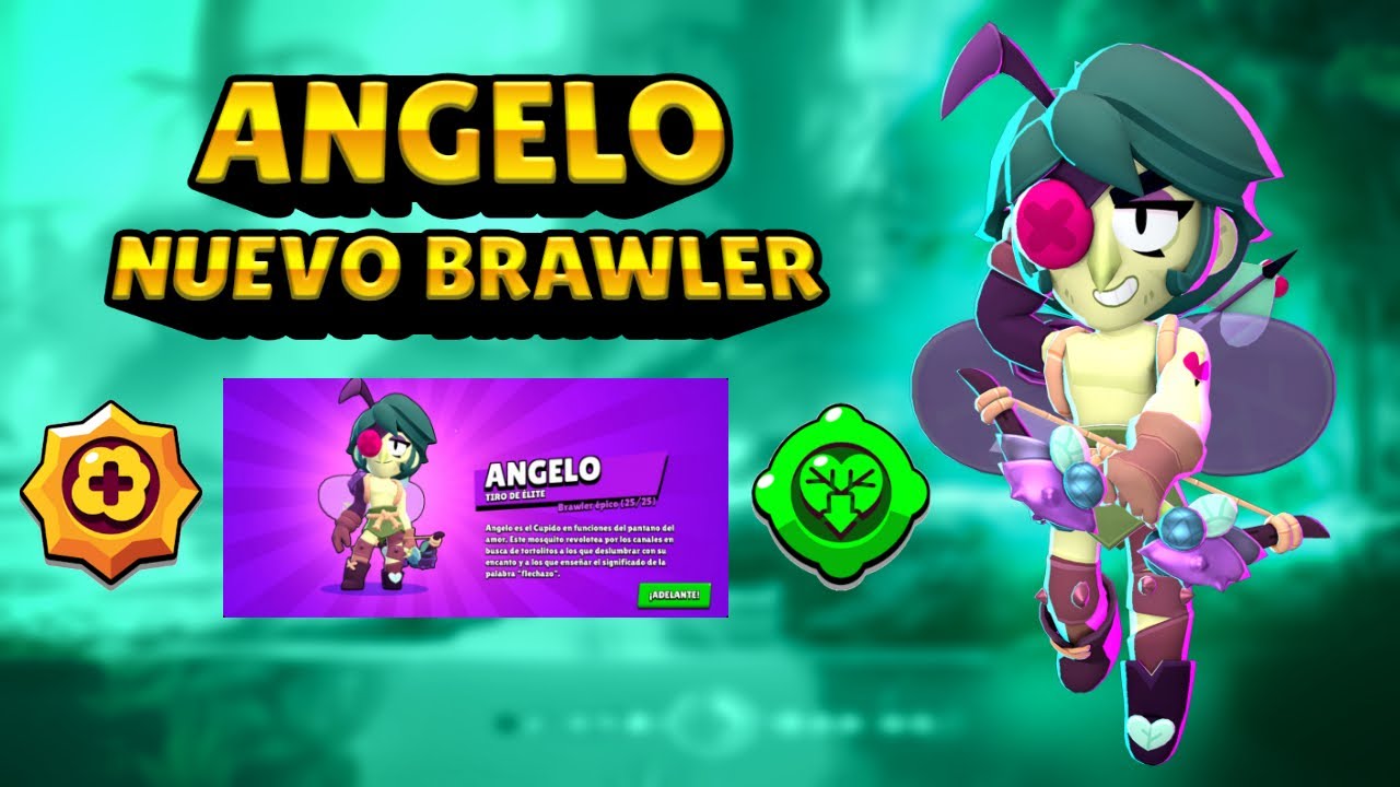 Angelo Nuevo Brawler en Brawl Stars!!! - YouTube