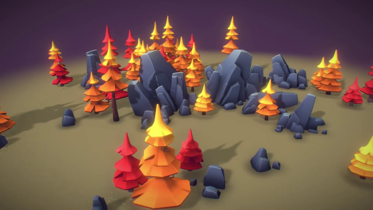 Revisiting Proto Trees - 3d Modeling Timelapse #4 - YouTube