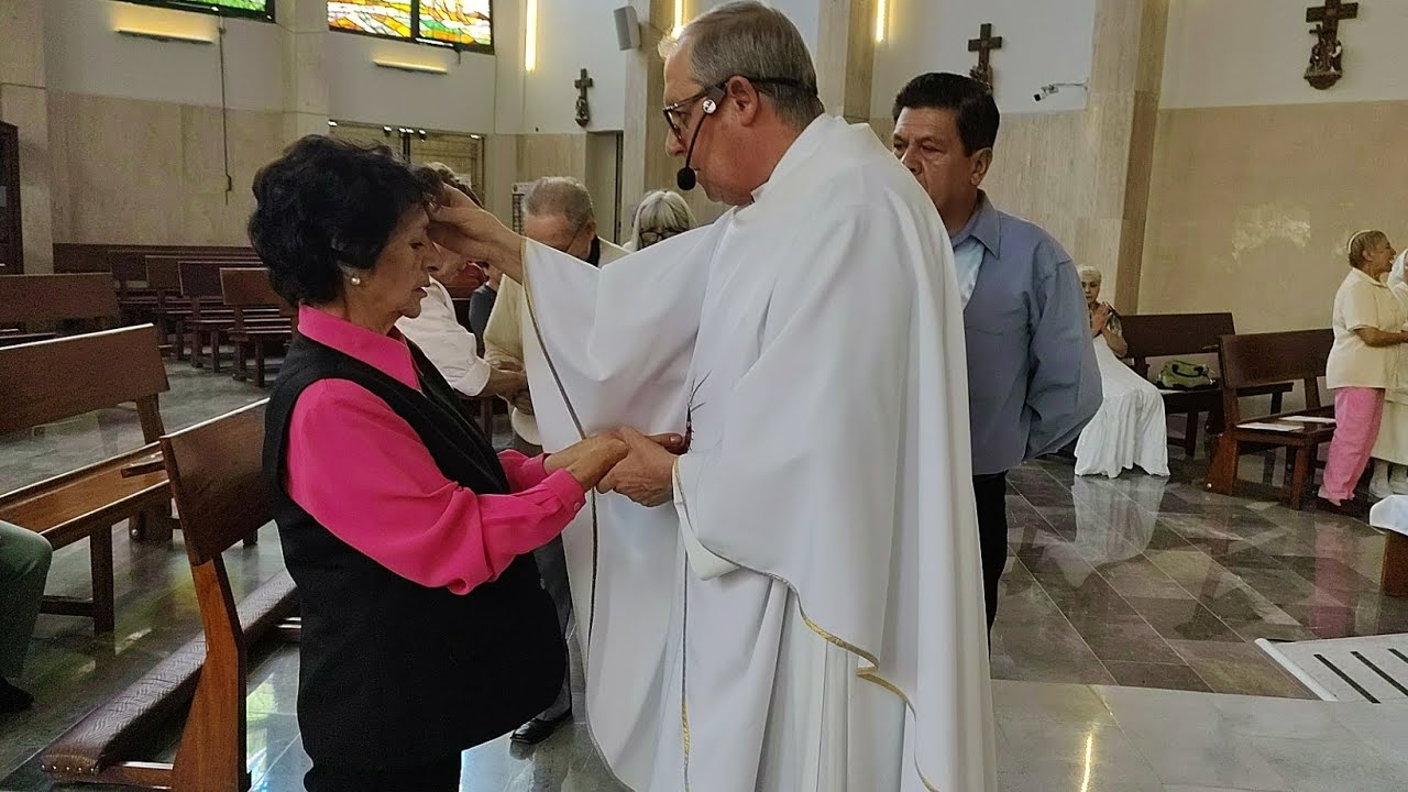 Santa Misa con Unción de enfermos. Día del Adulto Mayor. PSCJ 🌟 - YouTube