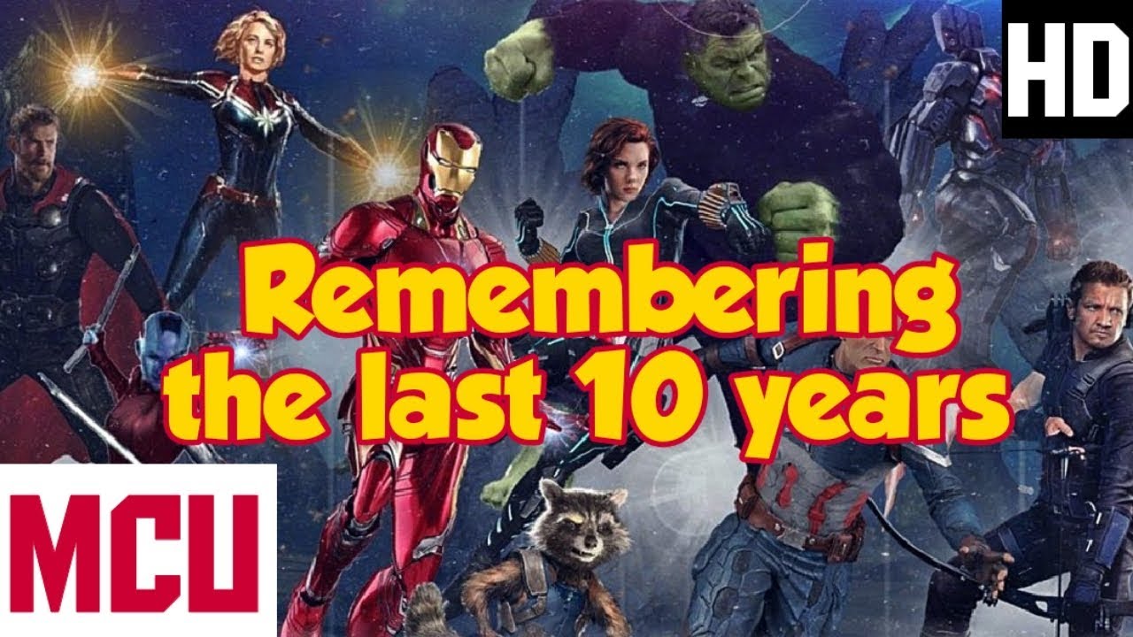 Its been 10 years, Avengers Home Tribute - YouTube