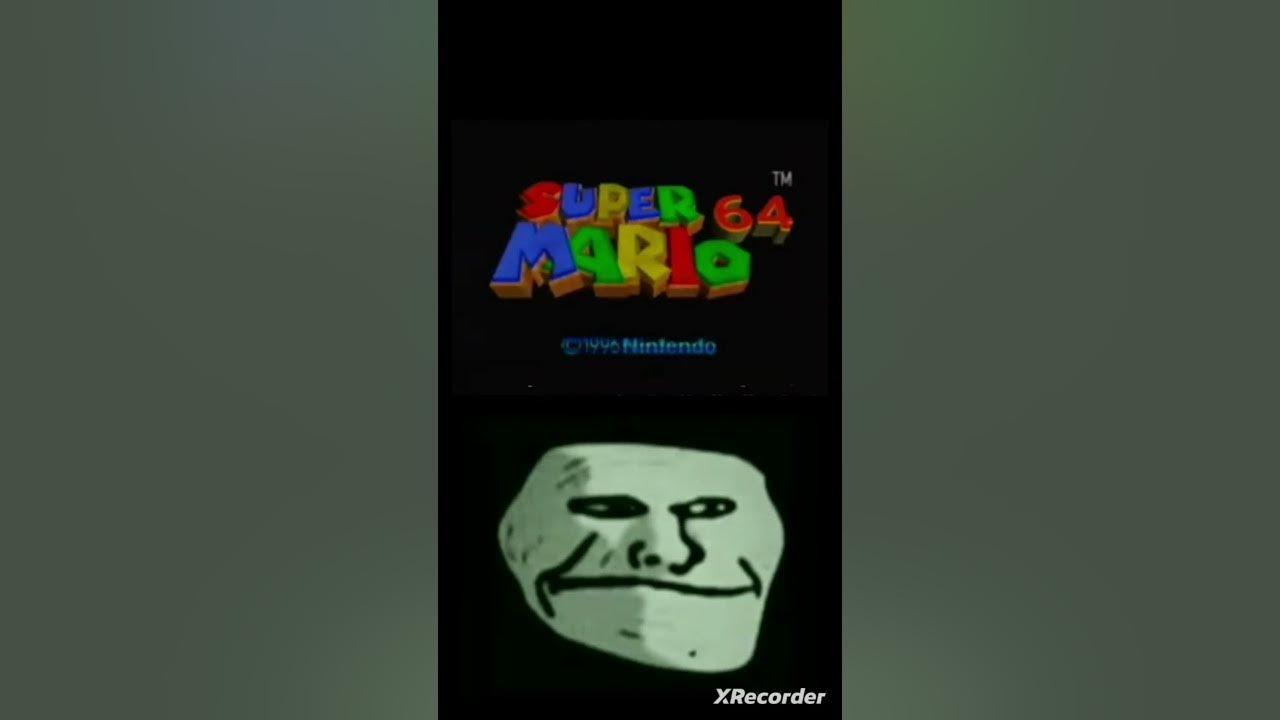 Mario 64 Error Youtube