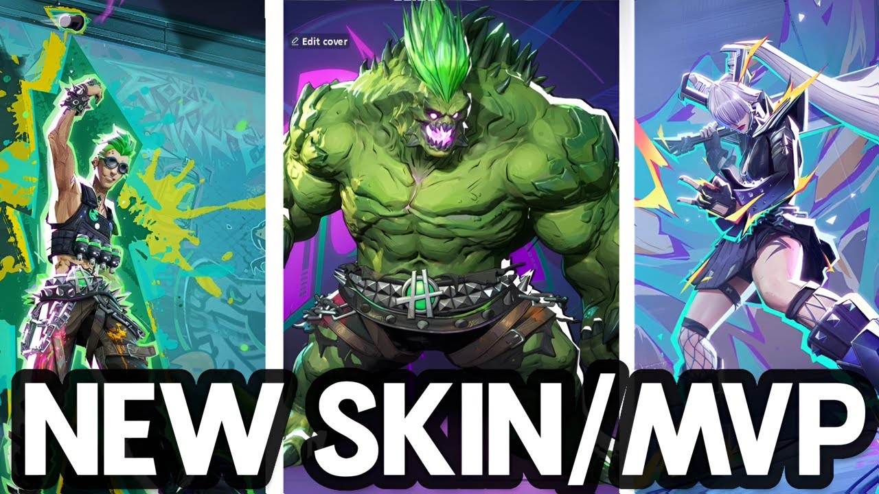 NEW PUNKRAGE HULK AND PUNKCHILD MAGIK SKIN/MVP SHOWCASE [4K] - Marvel ...
