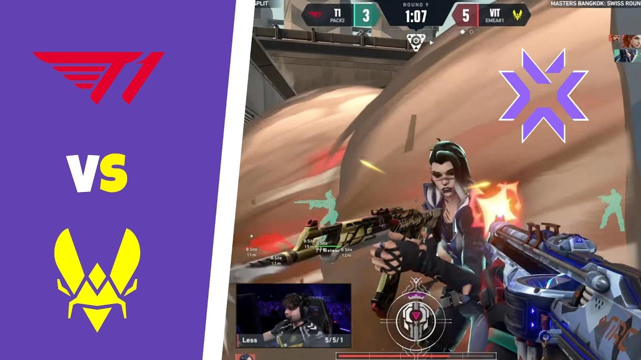 T1 vs VIT (Game 2) - Valorant Bangkok Masters - YouTube
